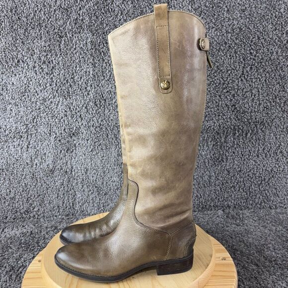 Sam Edelman | Shoes | Samedelman Penny 2 Leather Riding Boots Womens 75 ...